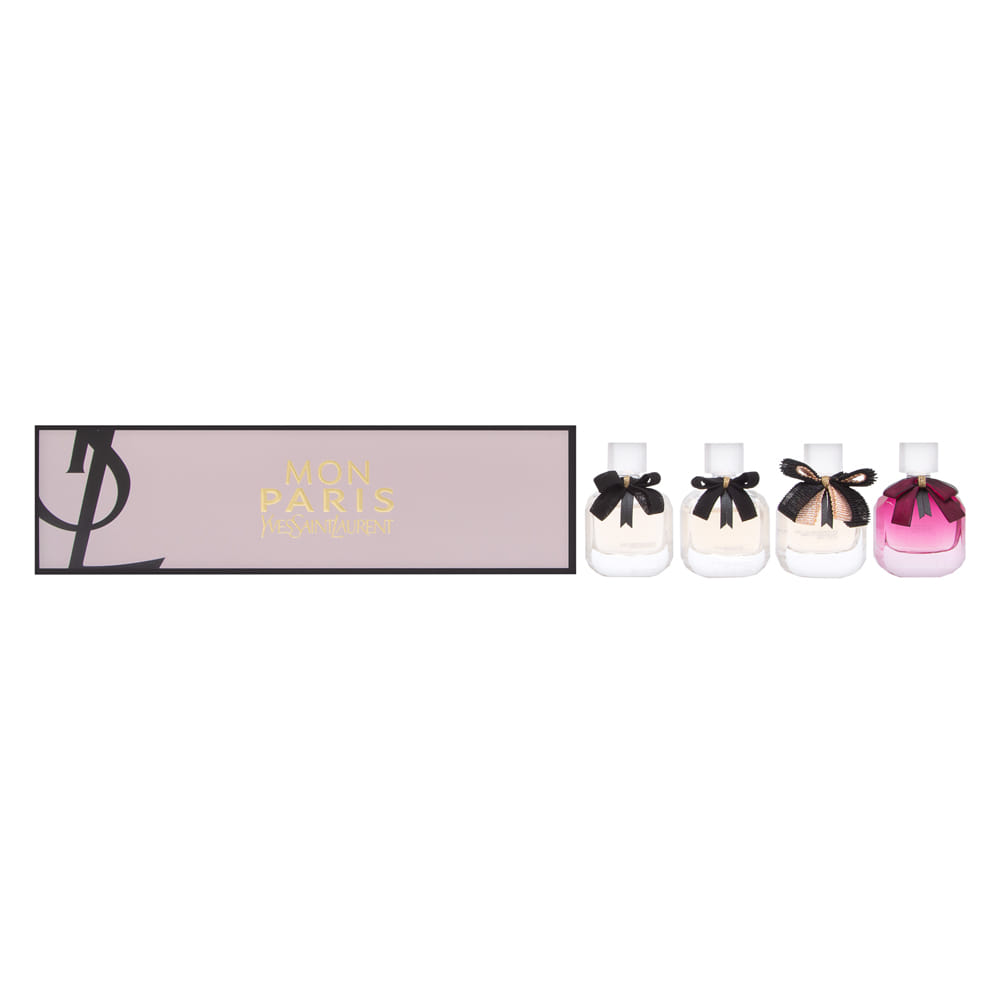 Yves Saint Laurent Mon Paris Miniatures Collection for Women 4 Piece S ...