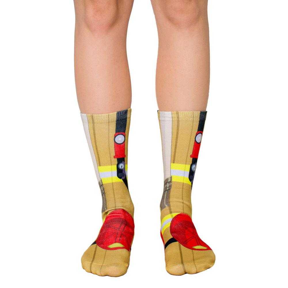 Living Royal Firefighter Crew Socks Model No. 7219C - 1 Pair ...