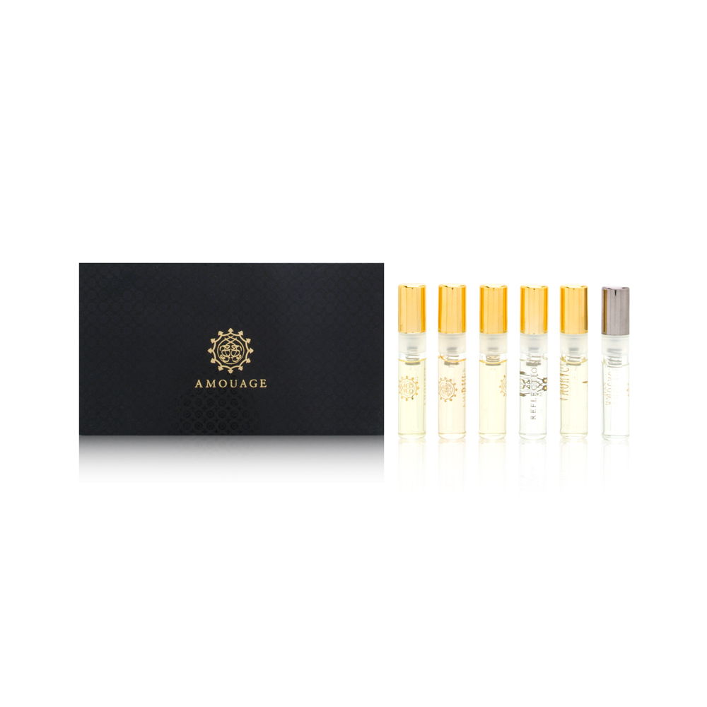 Amouage Fragrance Travel Minature Bottle Collection for Men 6 Piece Se ...